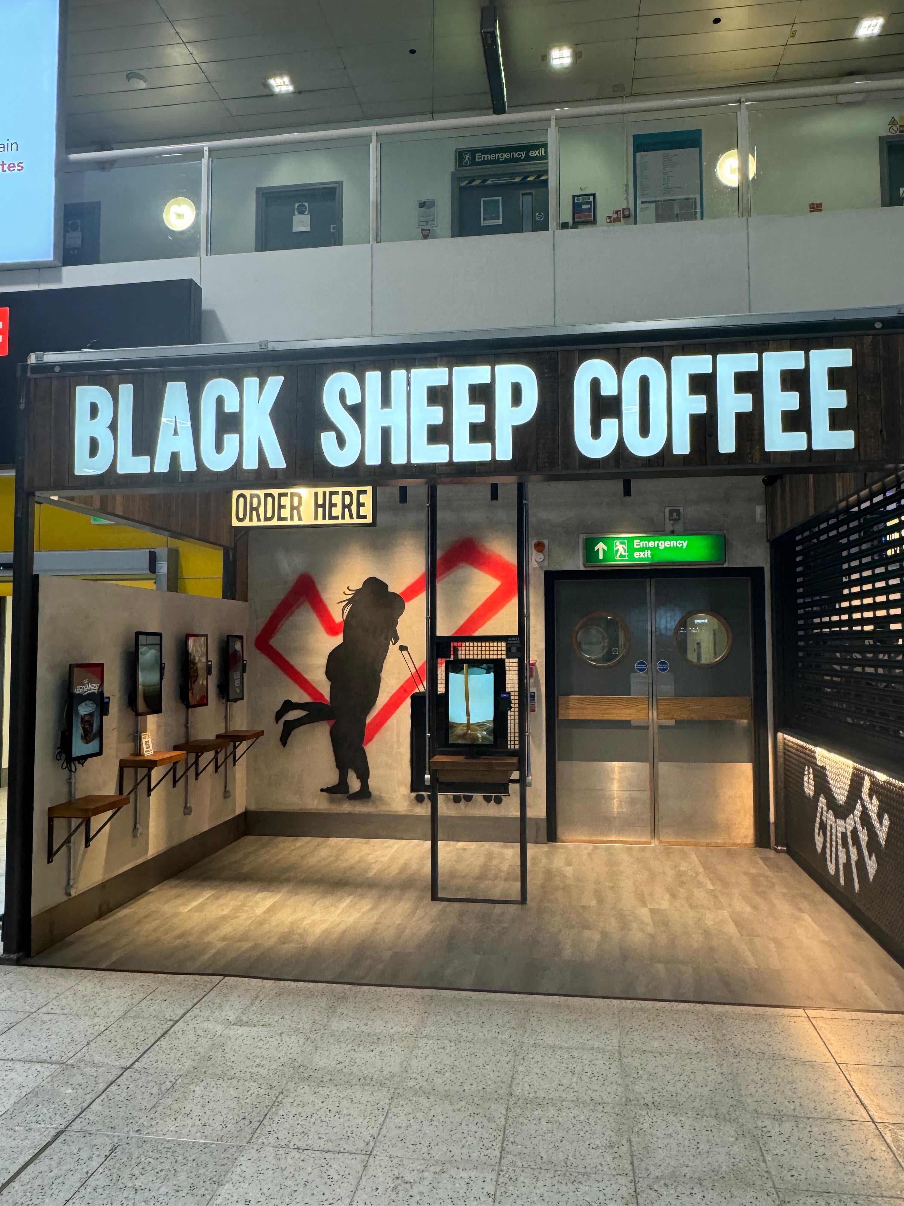 Gatwick South Terminal – Black Sheep Coffee